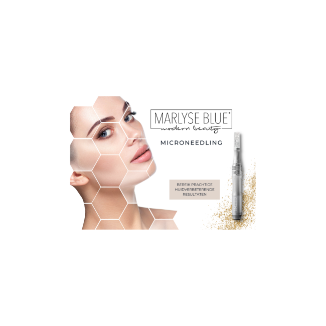 Flyer Microneedling - Marlyse Blue